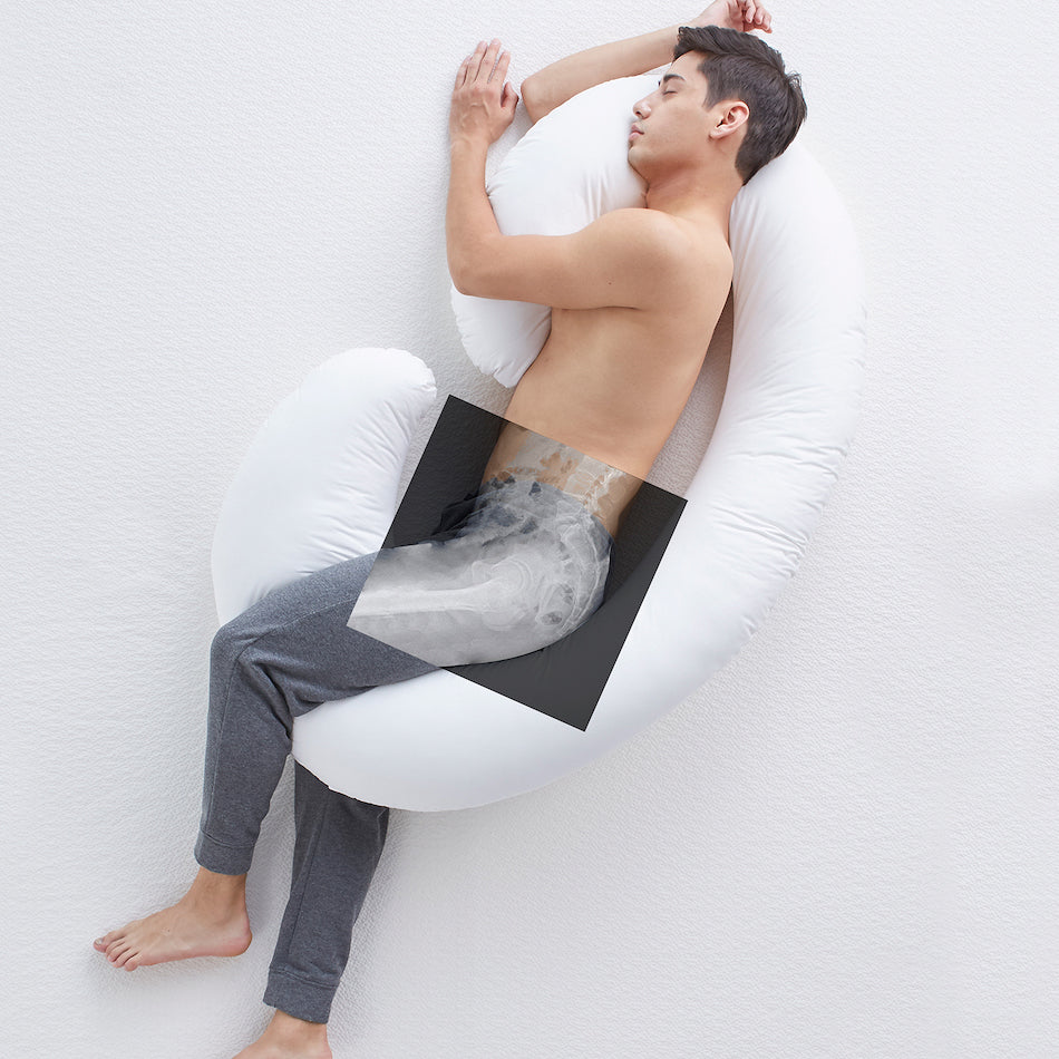 Sleeping pillows and bolsters help support your body in the correct ...